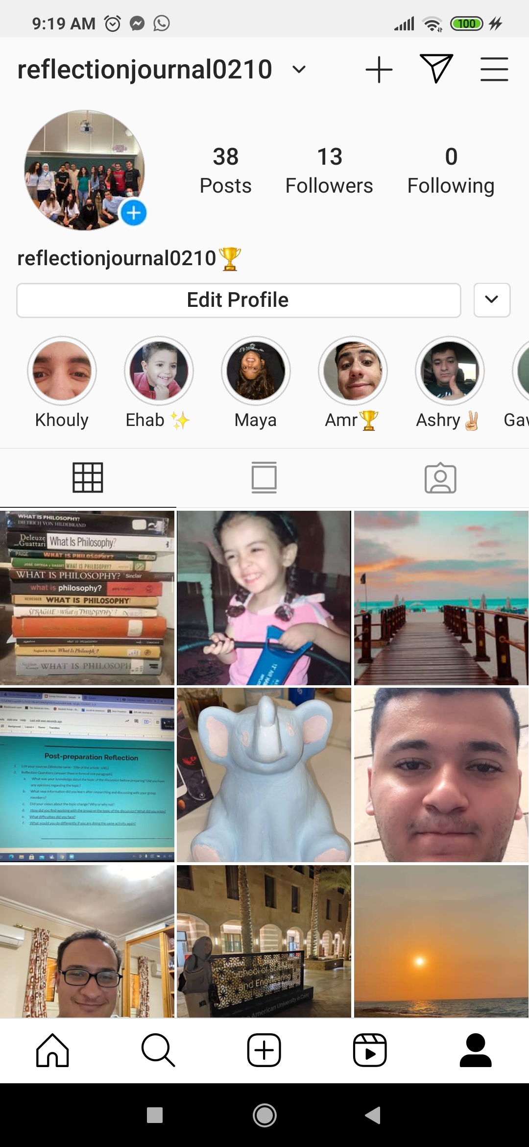 How I Used Instagram (#My reflectionjournal0210) to Help My Students ...