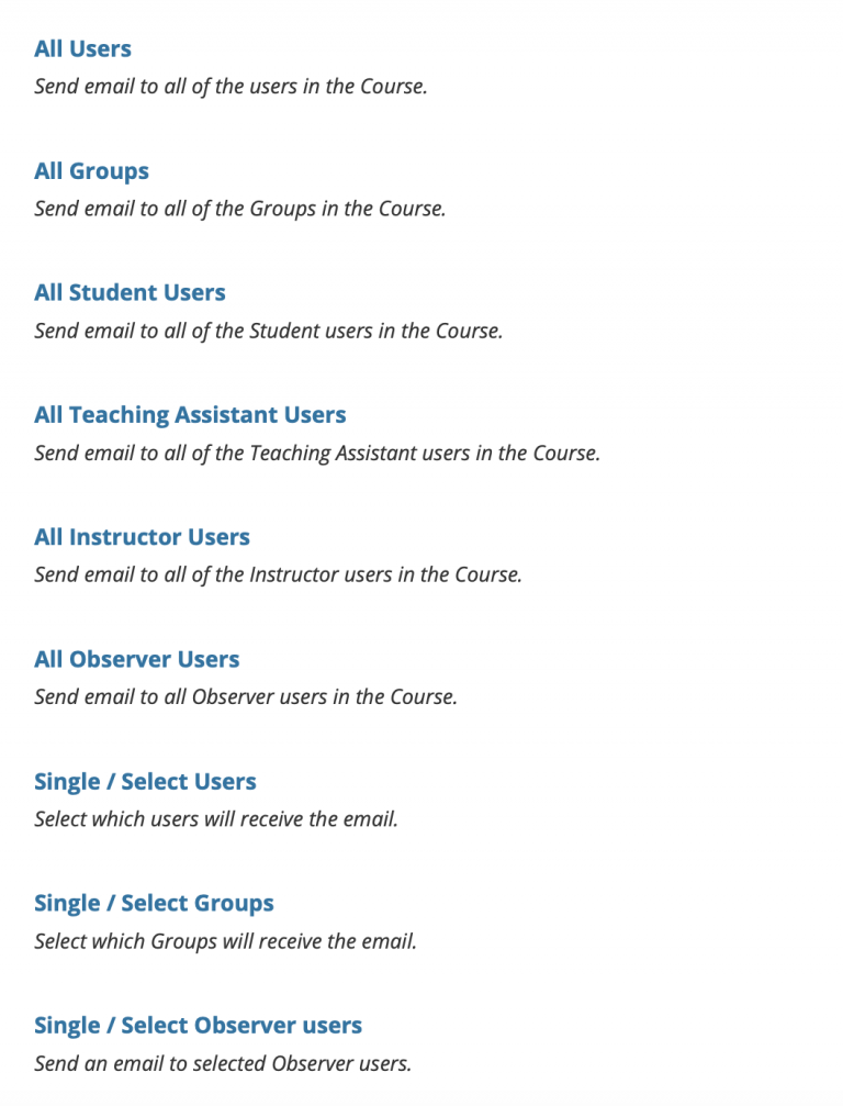 How Can I Send an Email to My Students from Blackboard? – AUC Learning ...