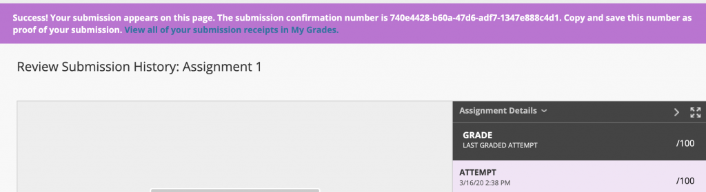 How to Submit an Assignment on Blackboard? – AUC Learning Management ...